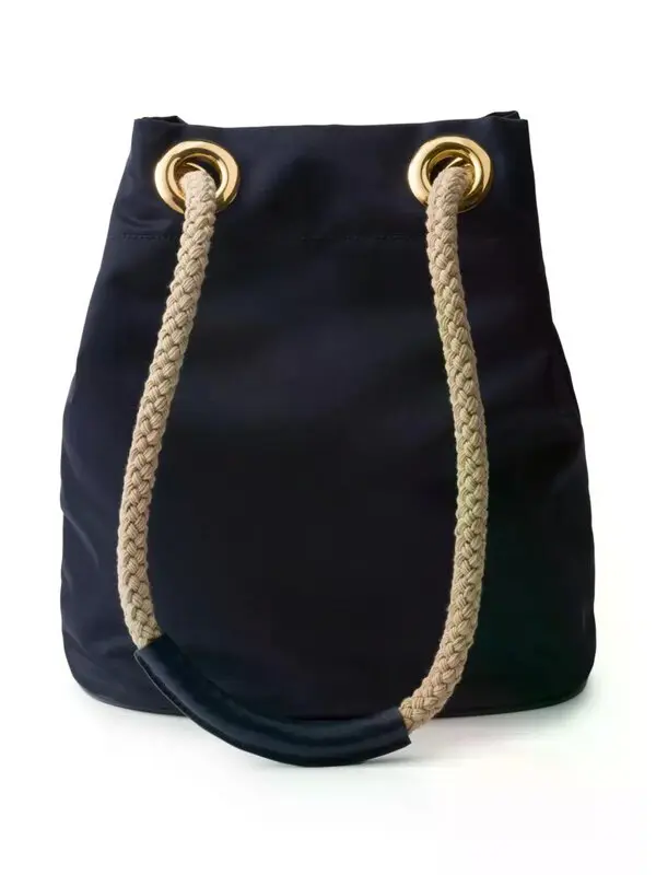 Prada Small Mariner Bucket Bag - Blue