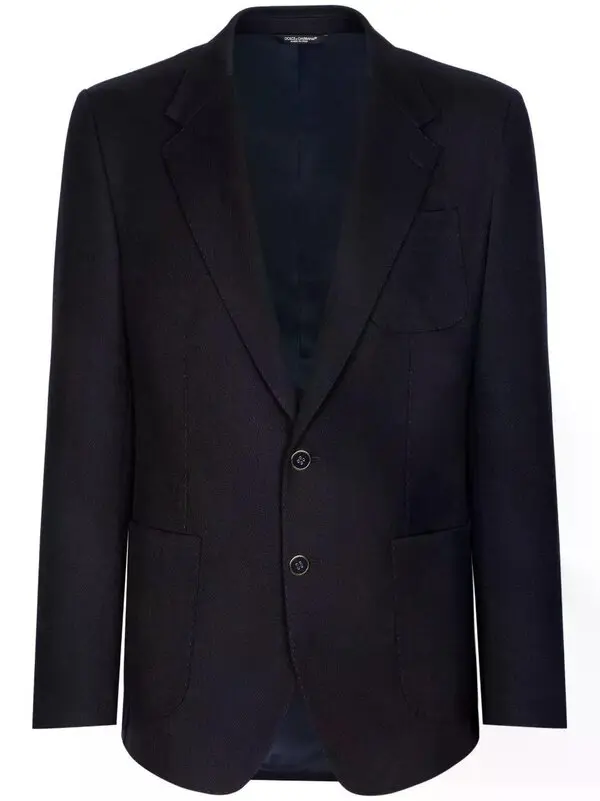 Dolce & Gabbana Patch Pocket Single-breasted Blazer