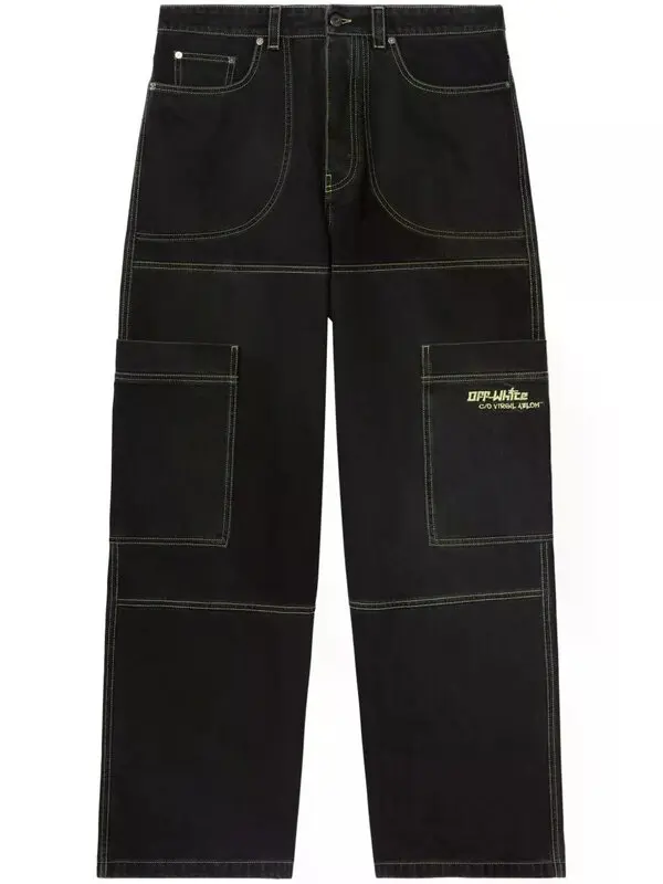 Off-White Irregular Cargo Jeans