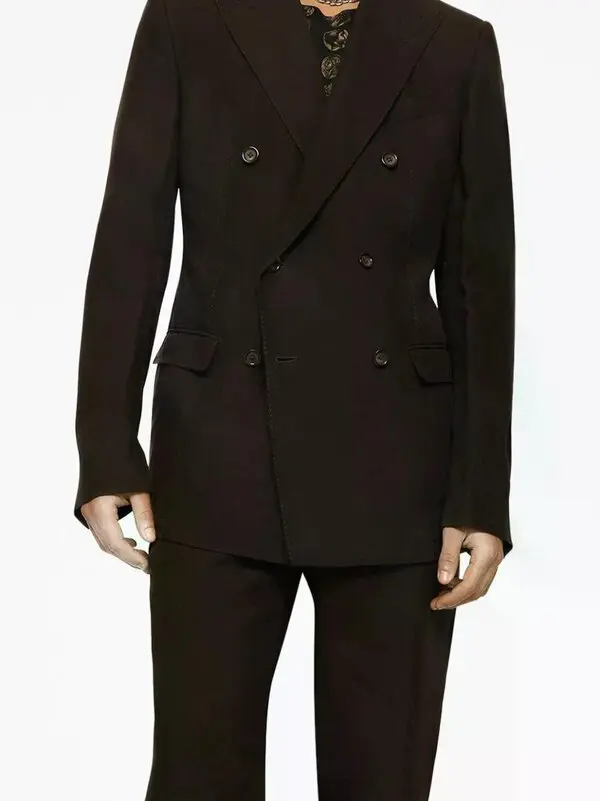 Dolce & Gabbana Straight-leg Linen Tailored Trousers