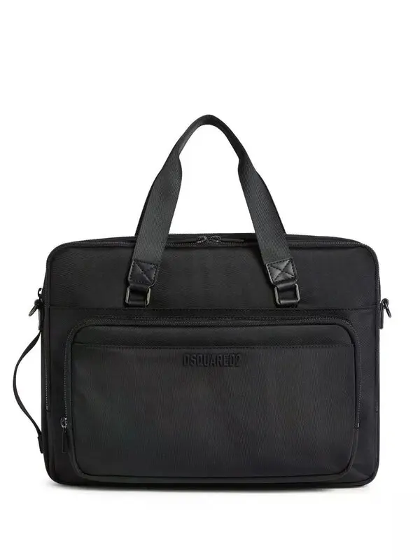 Dsquared2 Logo-lettering Laptop Bag - Black