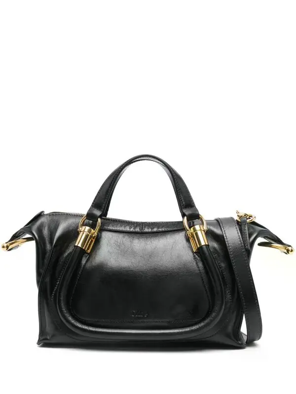 Chloé Small Paraty 24 Tote Bag - Black