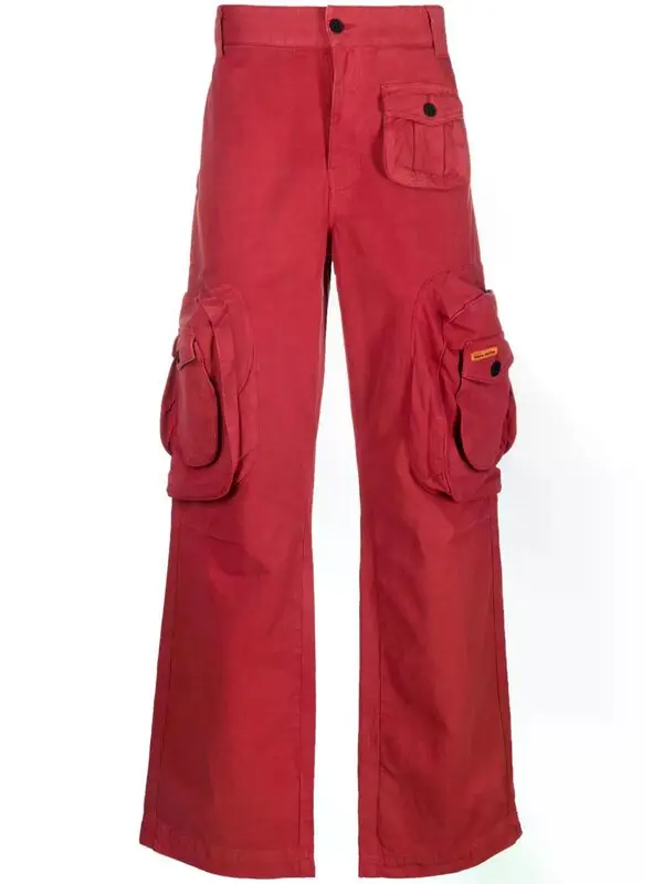 Heron Preston Logo-patch Cargo Trousers