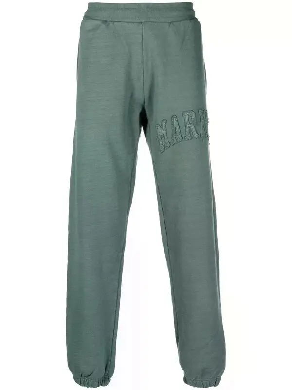 MARKET Logo-appliqué Track Pants - Green