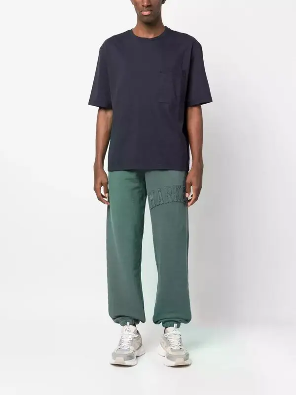 MARKET Logo-appliqué Track Pants - Green