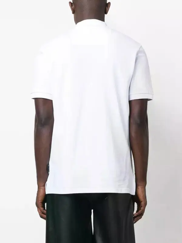 Philipp Plein Gothic Plein Logo-print Polo Shirt