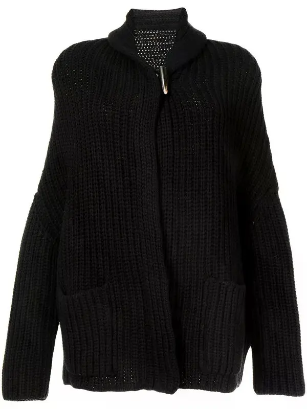 FORME D'EXPRESSION Chunky Knit Wool-cashmere Cardigan