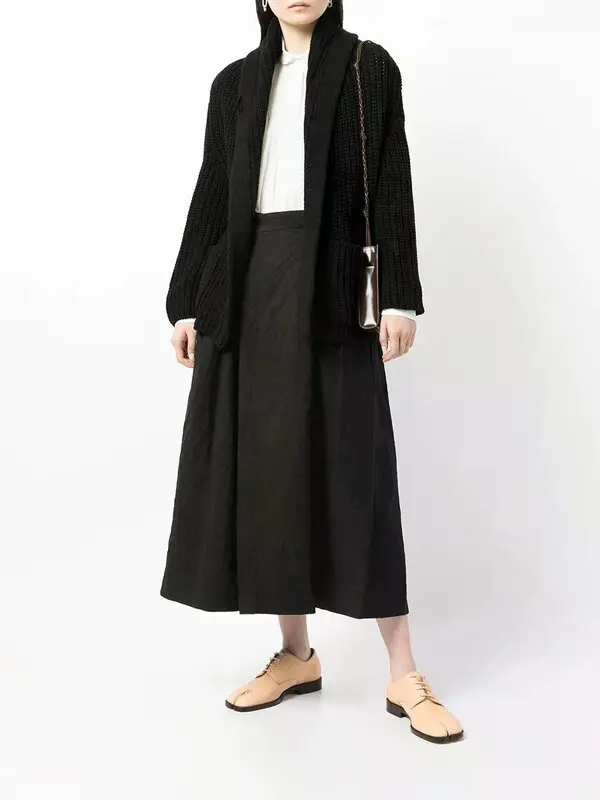 FORME D'EXPRESSION Chunky Knit Wool-cashmere Cardigan