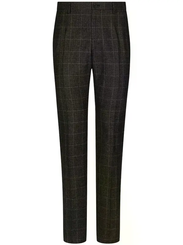 Dolce & Gabbana Plaid-check Tailored Trousers