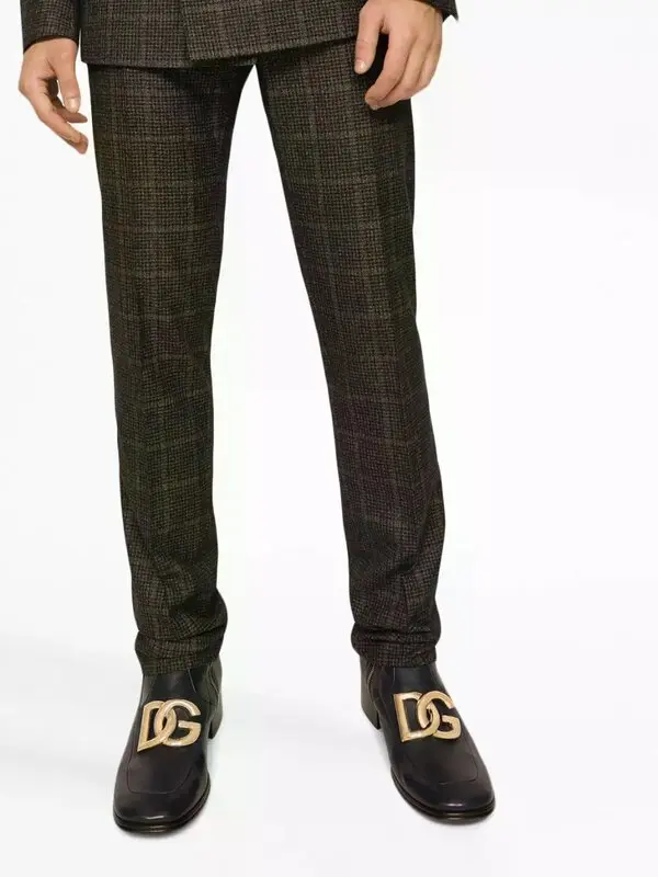 Dolce & Gabbana Plaid-check Tailored Trousers