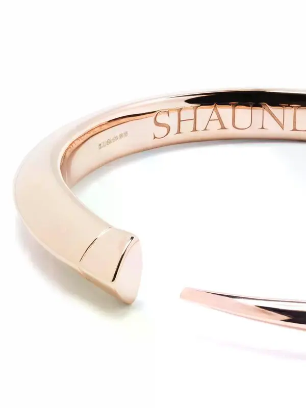 SHAUN LEANE Tusk Open Bangle - Pink