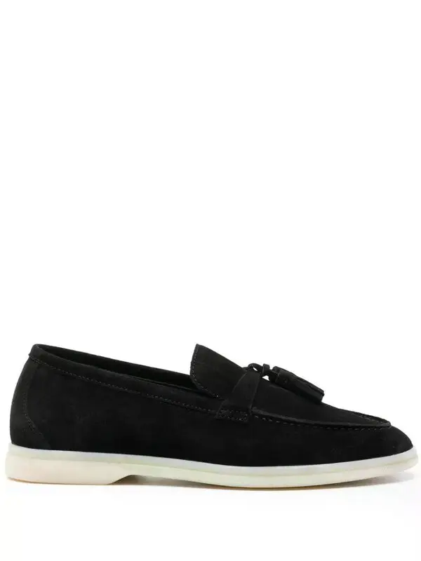 SCAROSSO Leandra Suede Loafers