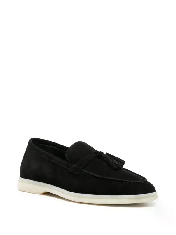 SCAROSSO Leandra Suede Loafers