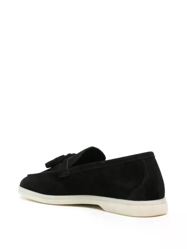 SCAROSSO Leandra Suede Loafers