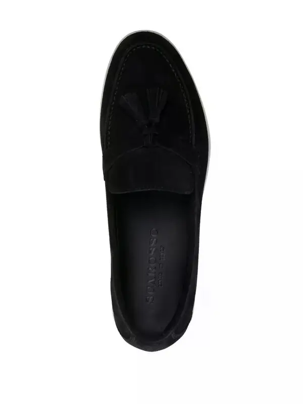 SCAROSSO Leandra Suede Loafers