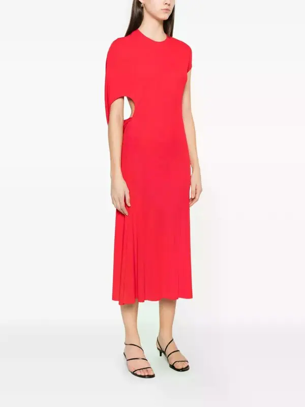 Jacquemus La Robe Salerno Midi Dress - Red