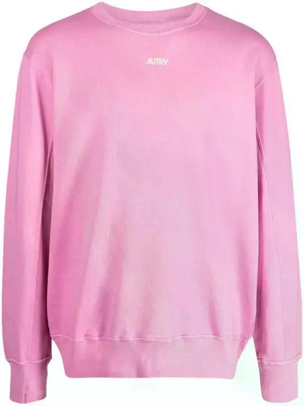 AUTRY Logo-print Cotton Sweatshirt