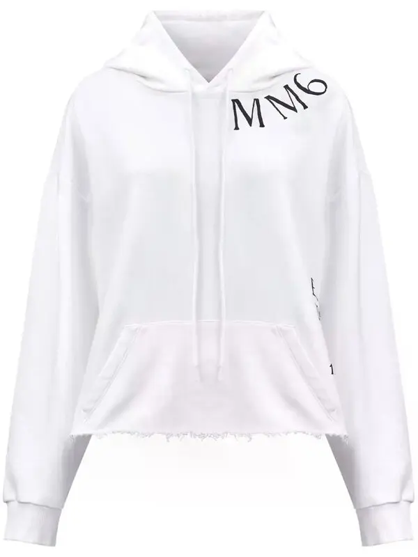 MAISON MARGIELA Logo-print Hoodie