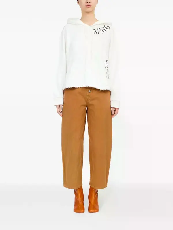 MAISON MARGIELA Logo-print Hoodie