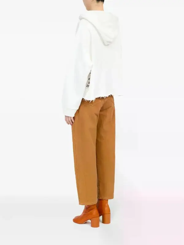 MAISON MARGIELA Logo-print Hoodie
