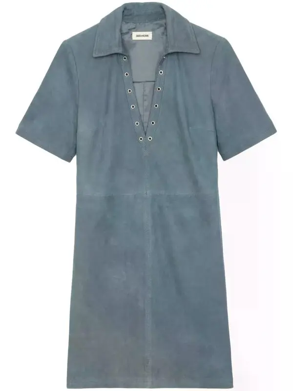 Zadig&Voltaire Leather Mini Dress