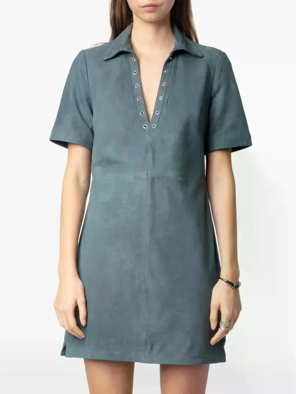 Zadig&Voltaire Leather Mini Dress
