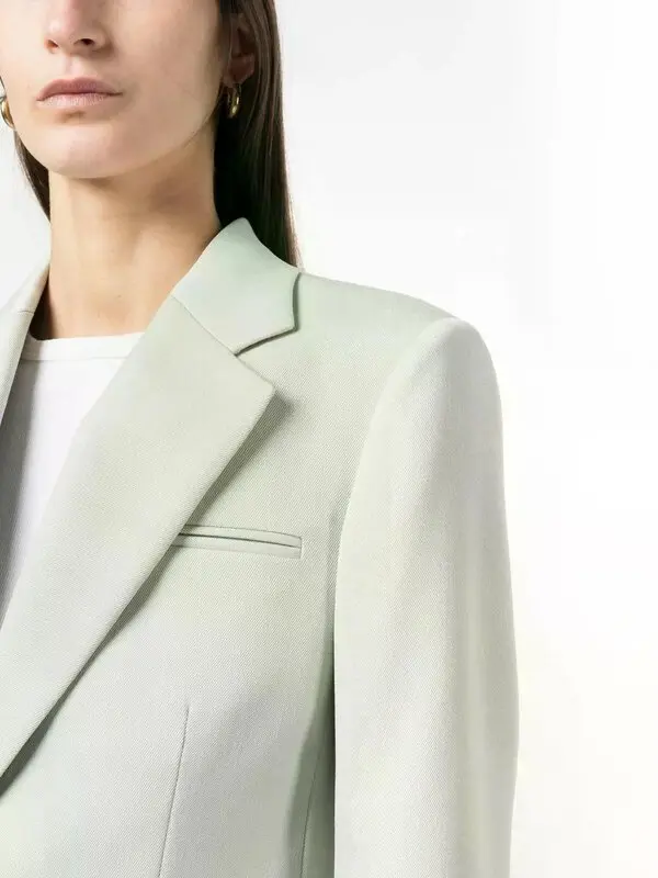 LANVIN Single-breasted Virgin Wool Blazer