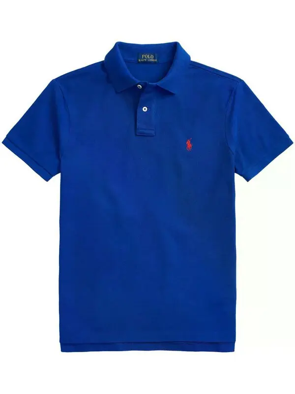 Polo Ralph Lauren Cotton Polo Shirt - Blue