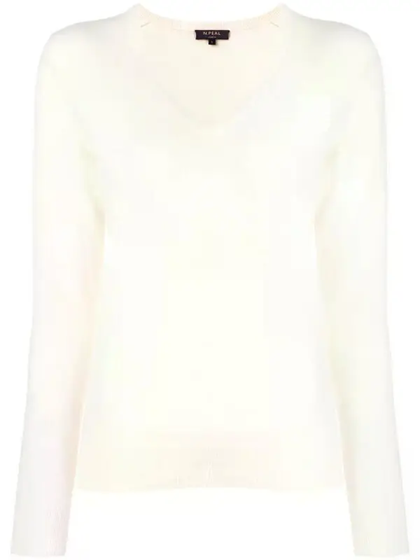 N.peal V-neck Cashmere Jumper