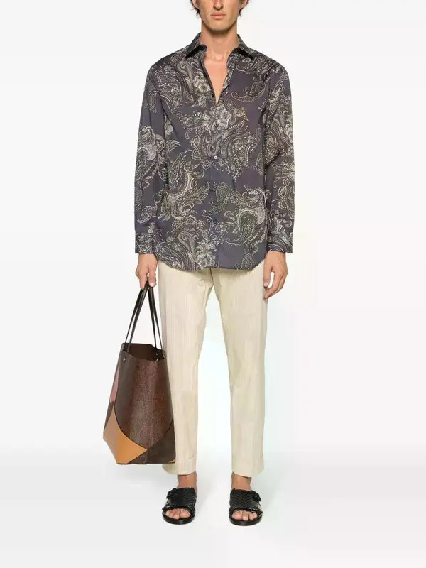Etro Paisley-print Cotton Shirt