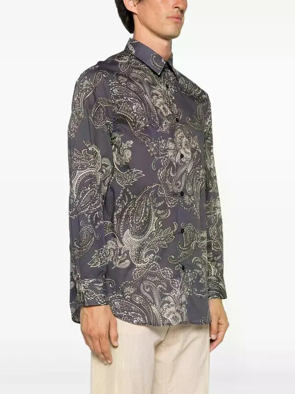 Etro Paisley-print Cotton Shirt