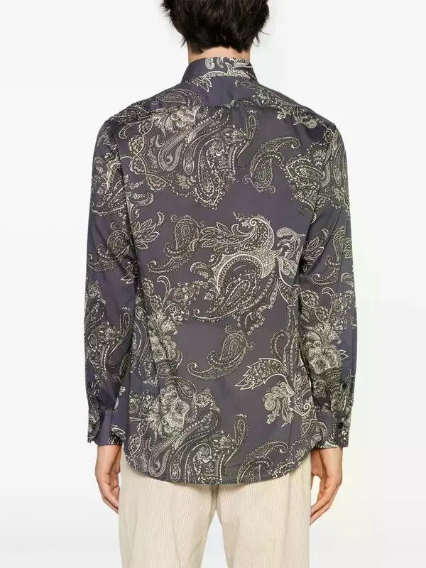 Etro Paisley-print Cotton Shirt