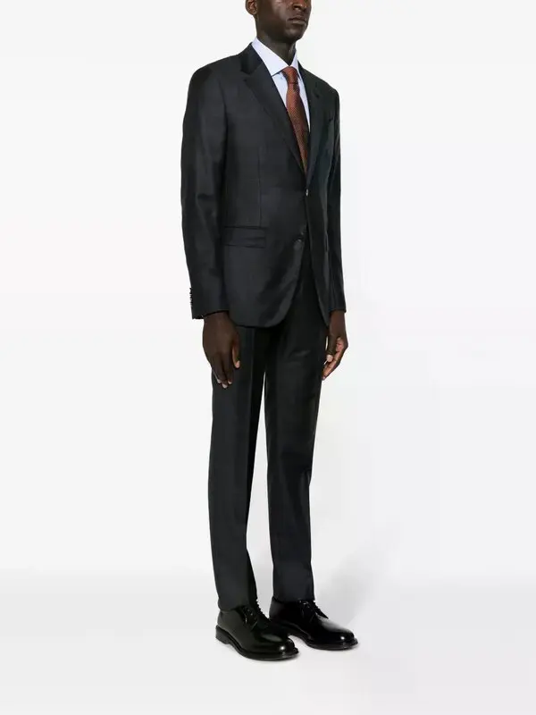 Zegna Plaid-check Single-breasted Suit