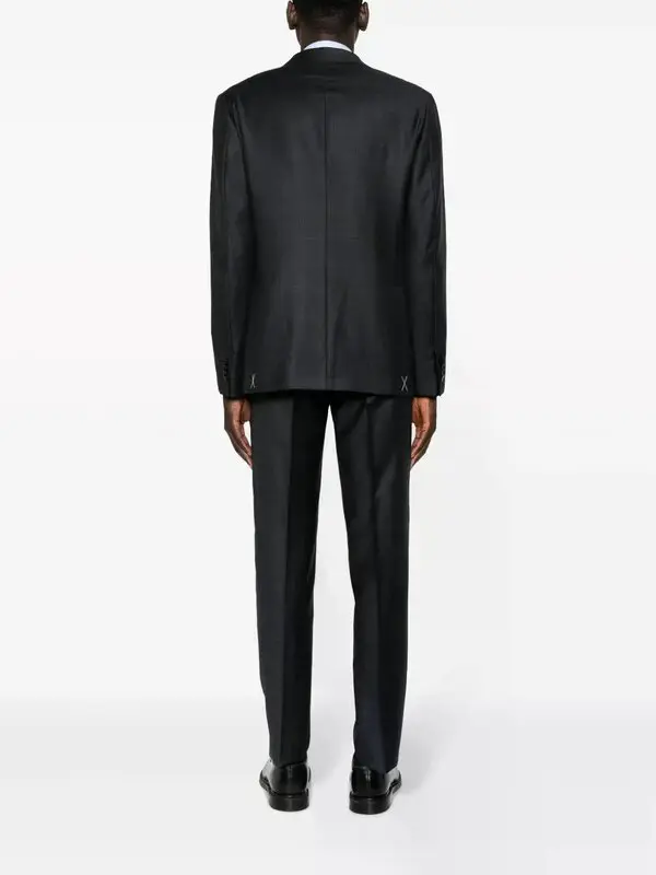Zegna Plaid-check Single-breasted Suit