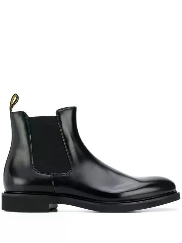 DOUCAL'S Round Toe Chelsea Boots