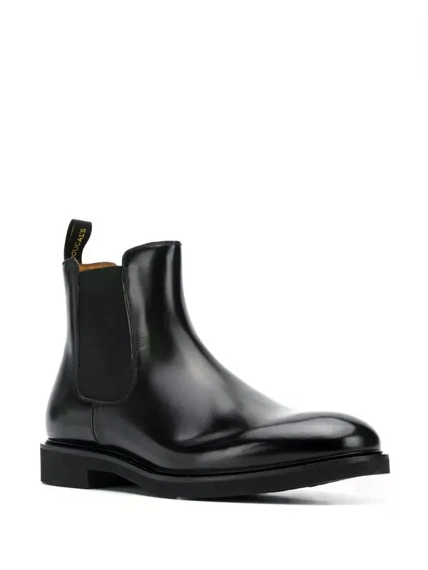 DOUCAL'S Round Toe Chelsea Boots