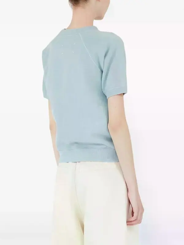 MAISON MARGIELA Logo-print Cotton Sweatshirt