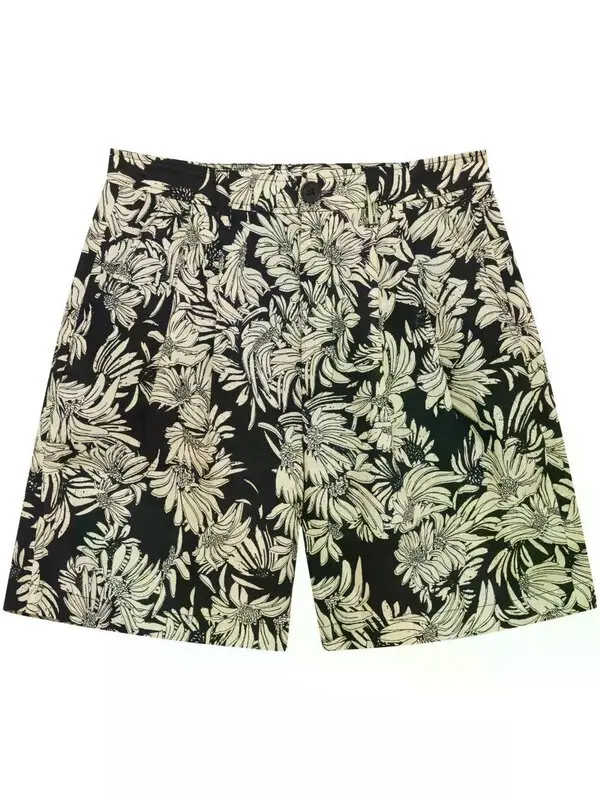 ANINE BING Carrie Floral-print Shorts
