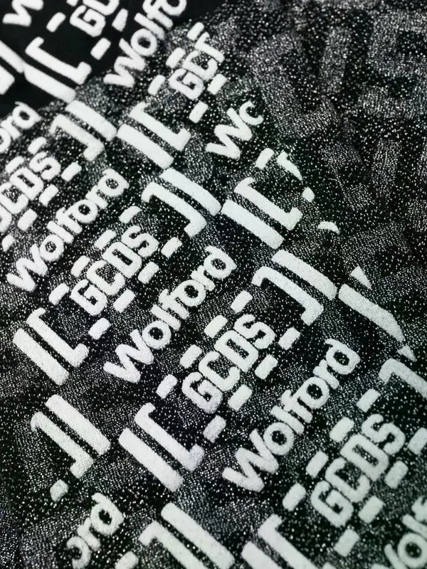 Wolford X Gcds Monogram Socks