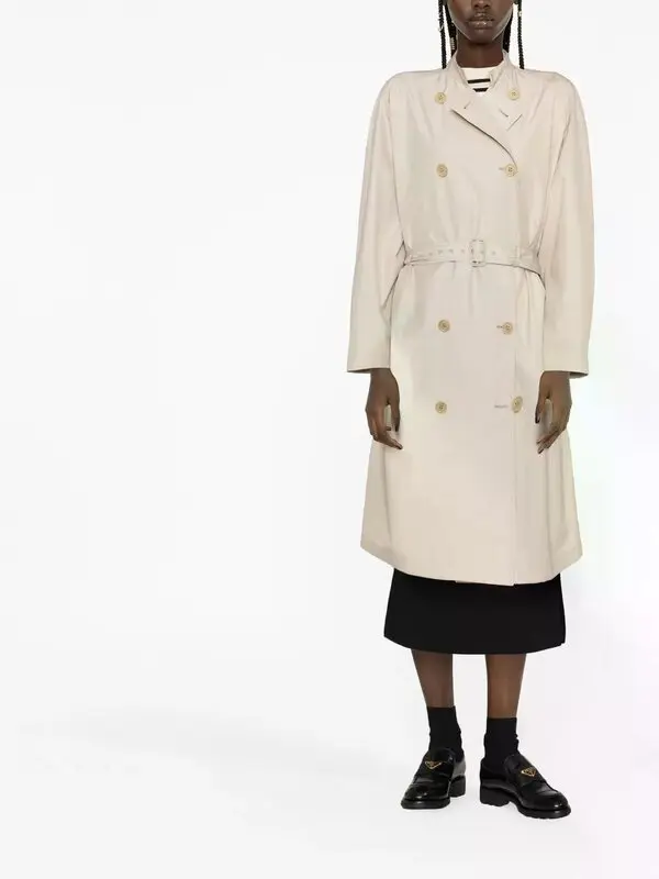 Prada Double-breasted Trench Coat