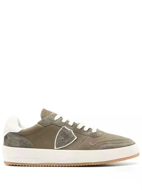 Philippe Model Logo-patch Sneakers - Green