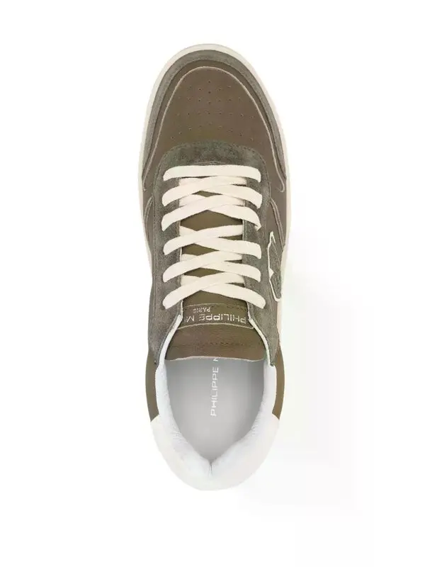 Philippe Model Logo-patch Sneakers - Green