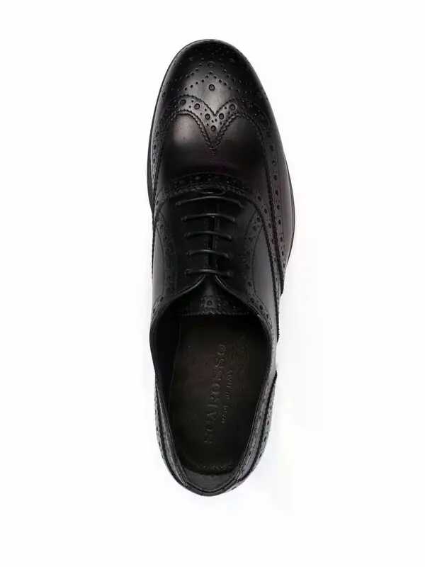 SCAROSSO Judy Lace-up Brogues - Black