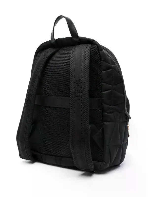 Versace Logo-lettering Backpack