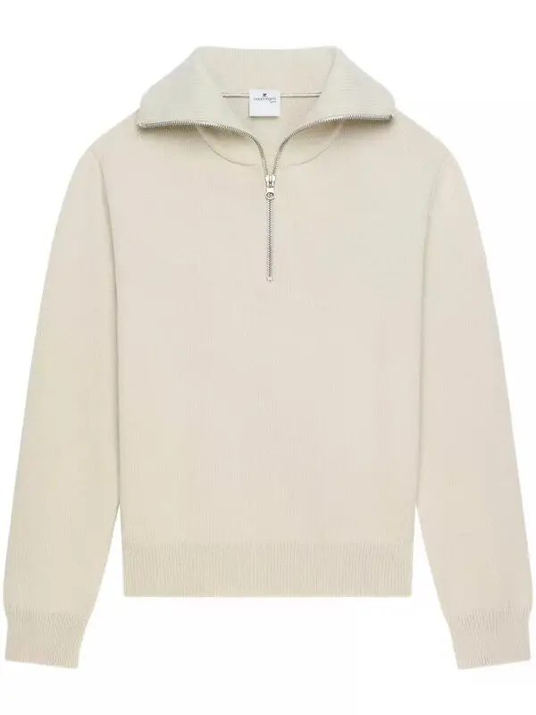 COURREGES Trucker Sweater - Neutrals