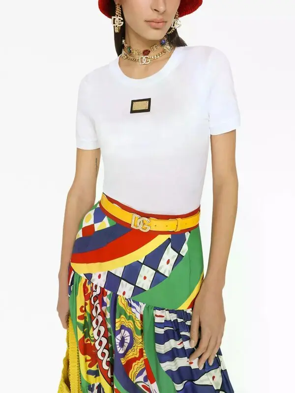 Dolce & Gabbana Logo Plaque T-shirt