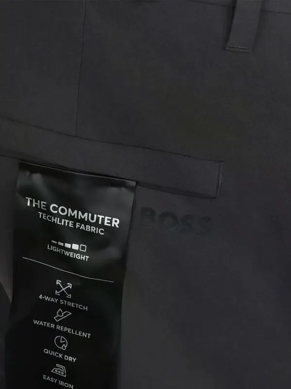 BOSS Logo-patch Chinos