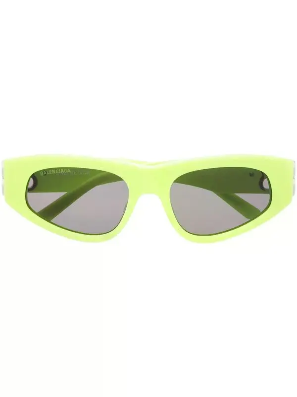 Balenciaga Dynasty D-frame Sunglasses - Yellow