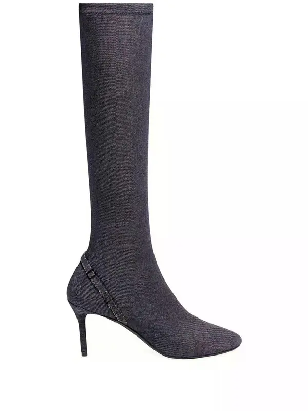 COURREGES Oblique Knee-high Boots