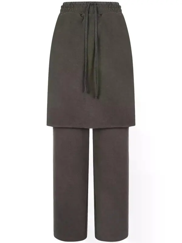 STUDIO TOMBOY Layered Skirt Trousers